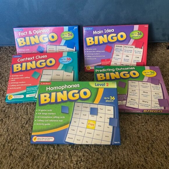 Lakeshore Learning | Other | Lakeshore Learning Language Arts Bingo ...